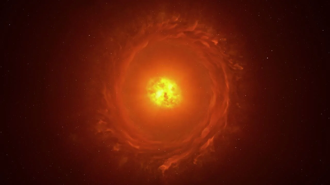 Astronomers Debate the Sudden Transformation of a Colossal Star in the ...